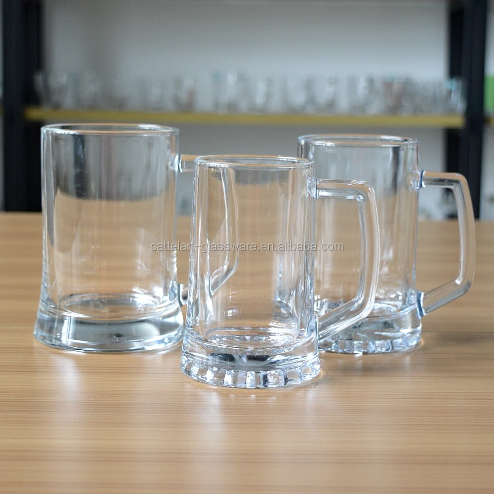 Classic Design 285ml 400ml 500ml Beer Glass Mugs for Beer Brands ...