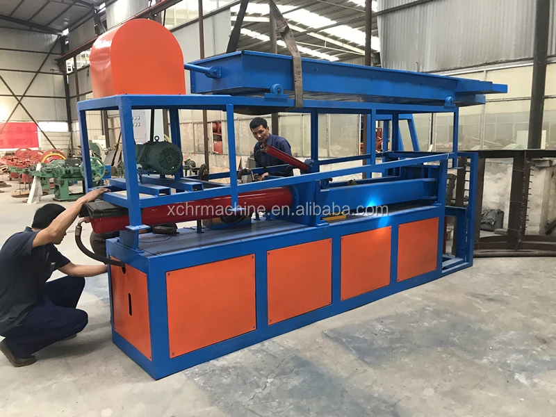 Single Hook Double Hooks Tyre Wire Drawing Machine Waste Tire Rim Steel ...