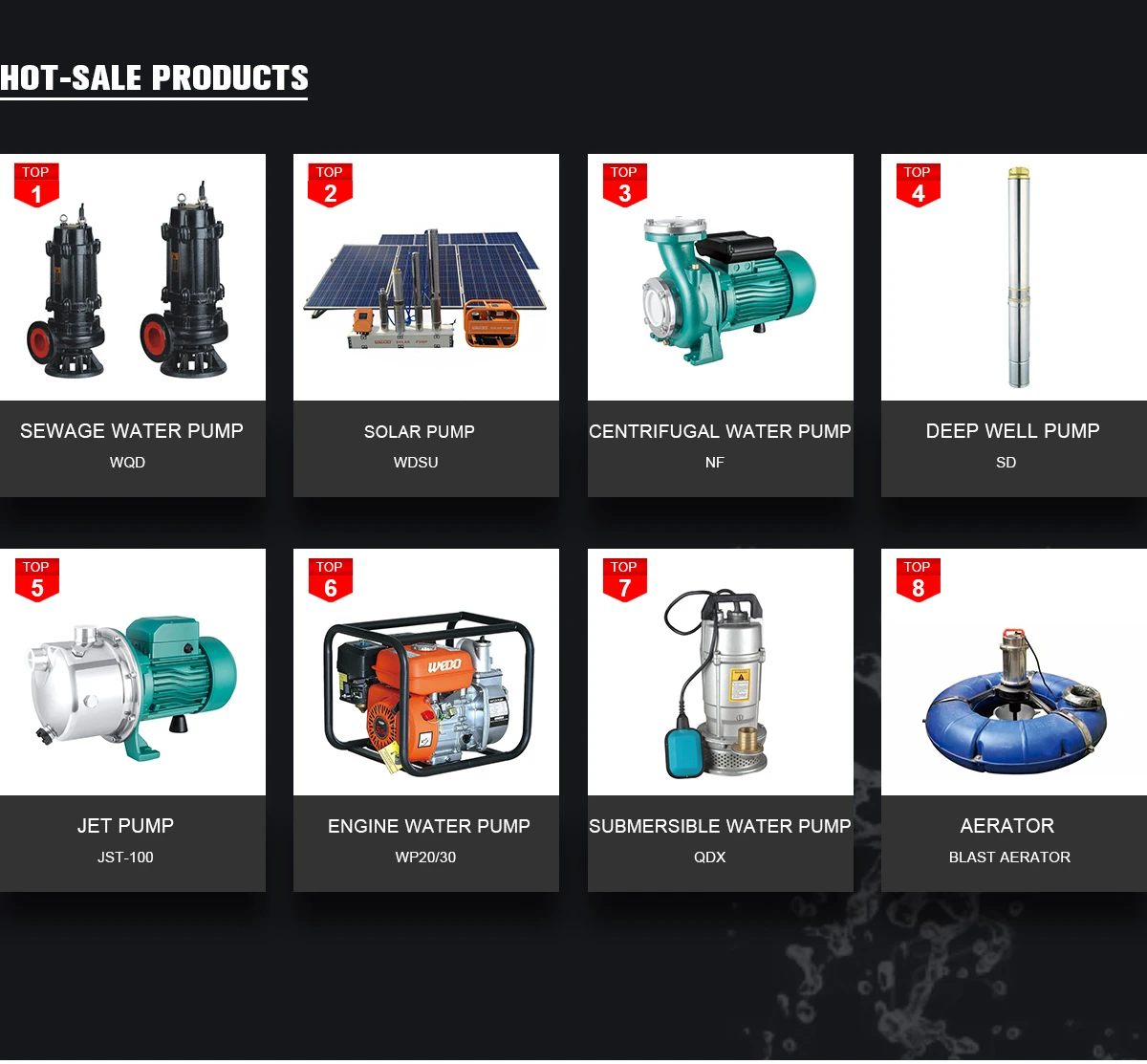 Taizhou Wedo Import And Export Co., Ltd. - Pump, Motor