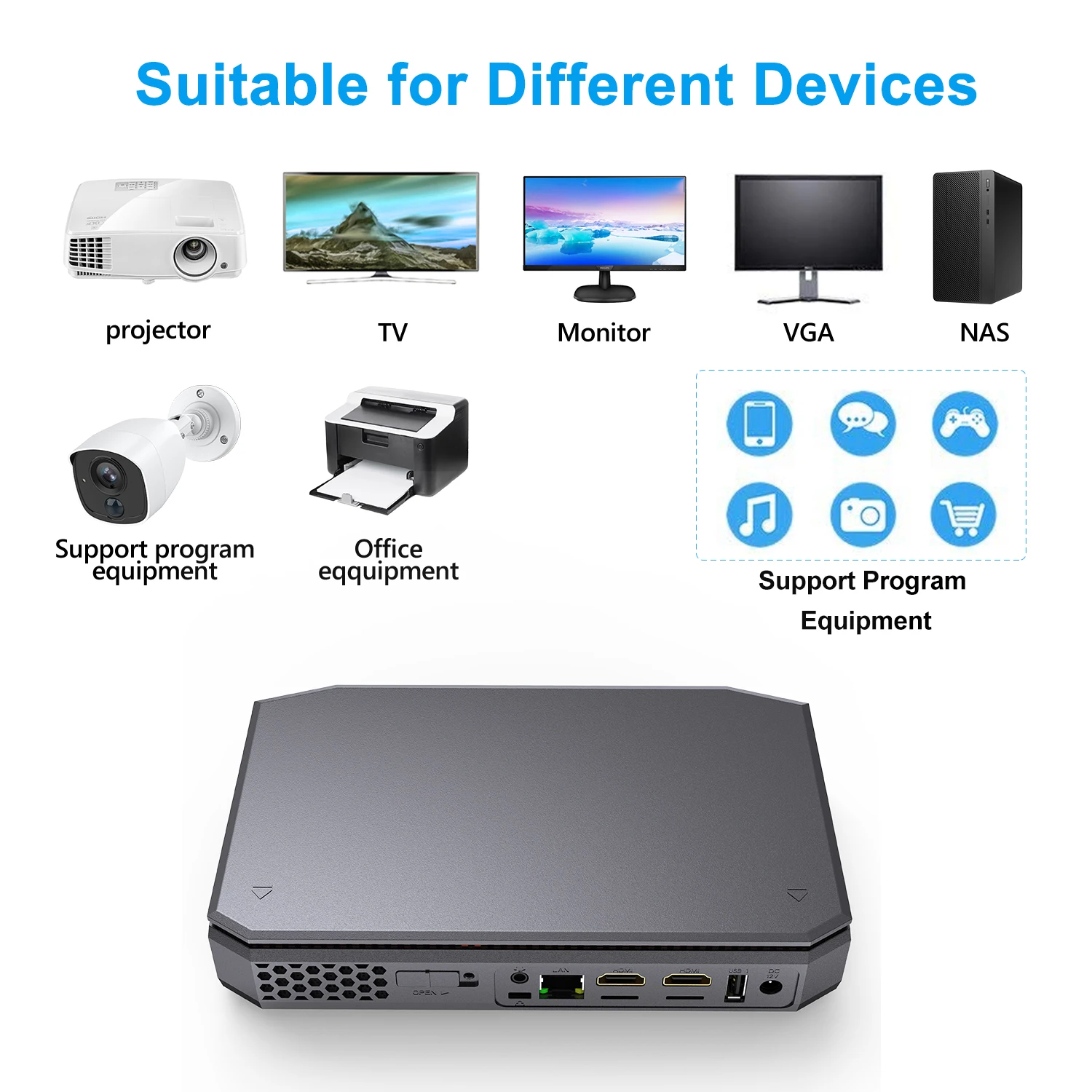 Oem Yeoparm T12 Win10 64g 128g Ssd Amd Computer Case Mini Pc Board 4k ...