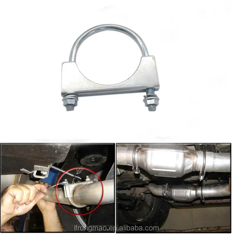 Stainless Steel Auto Exhaust Muffler U Bolt Type Clamp - Buy Auto ...