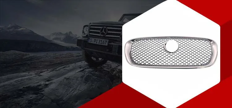 Calandre Centrale Avant De Haute Qualité,Tout En Chrome,Pour Jaguar Xf ...