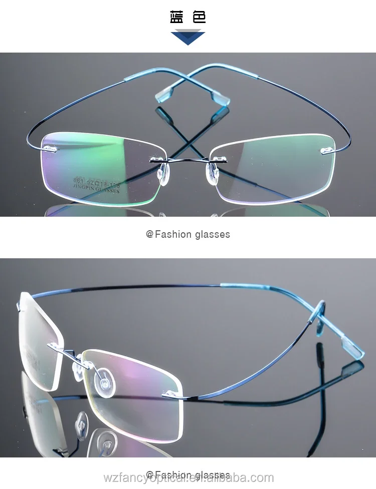 Flexible Titanium Glasses Frames - Durable & Stylish