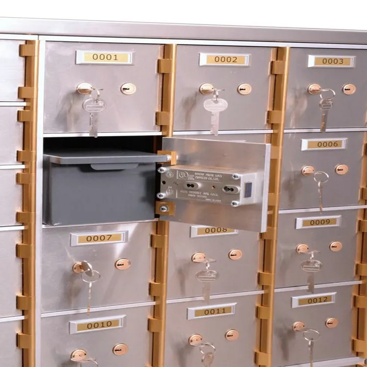 Stainless Steel Panel Warehouse Vault Door Safe Deposit Box Bank Safe ...