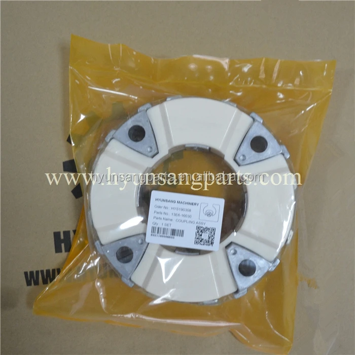 Coupling Assy 13e6-16030 31e6-12030 R140lc-7 R140w-7 11n7-10020 ...