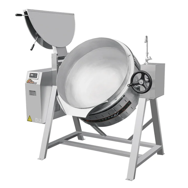 Multifunctional 100/150 Liter Tilt Skillets Soup Machine Commercial ...