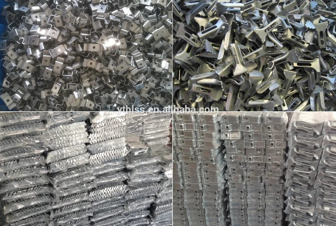 Galvanized Steel Grating Fixing Clips - Durable & Versatile