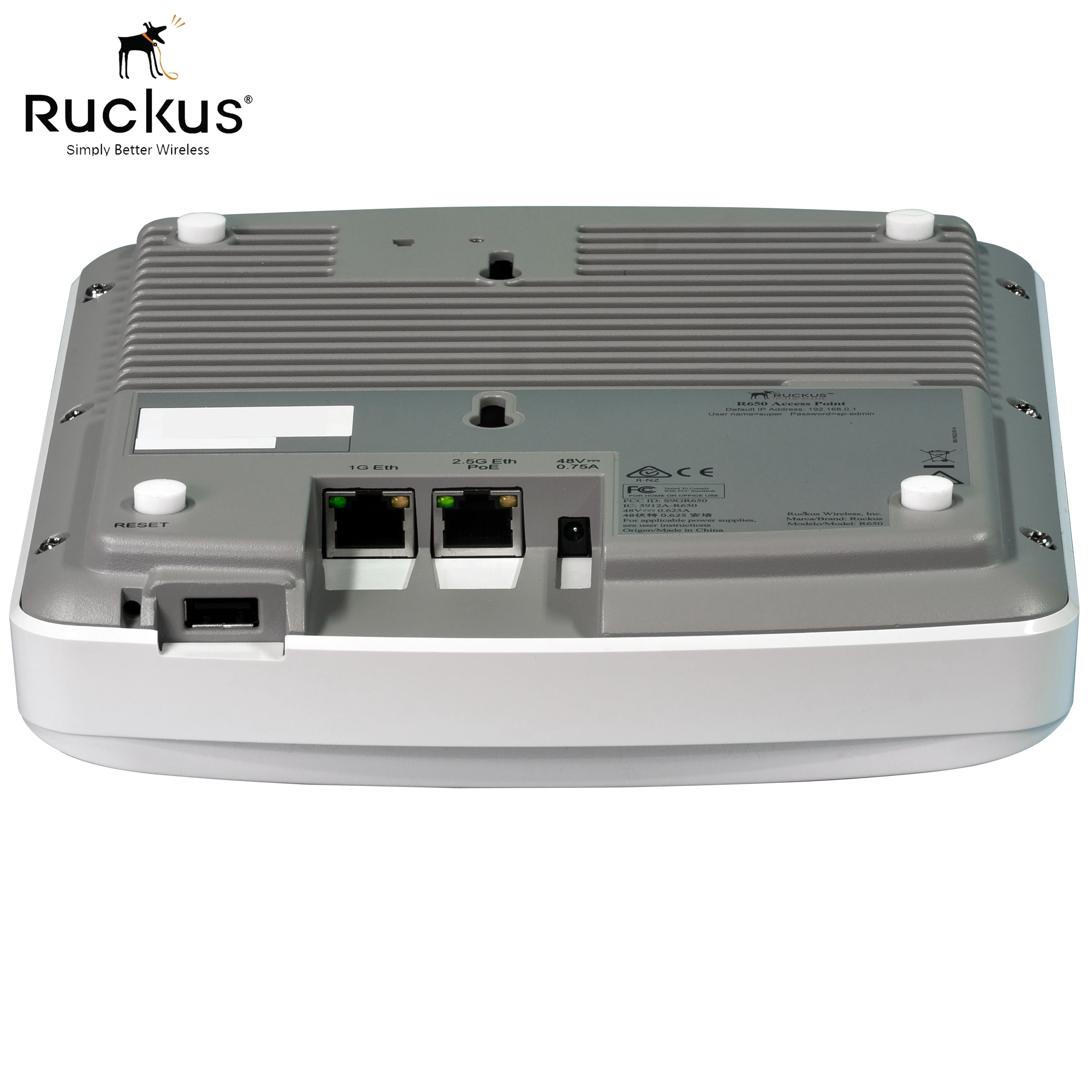 Ruckus ZoneFlex R650 Ruckus 901-R650-WW00 2.5G WIFI 실내 무선 라우터 Ruckus ...