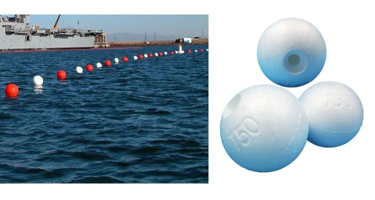 Factory Price Waterproof Polystyrene Fishing Ball Float 3 Inches Eps ...