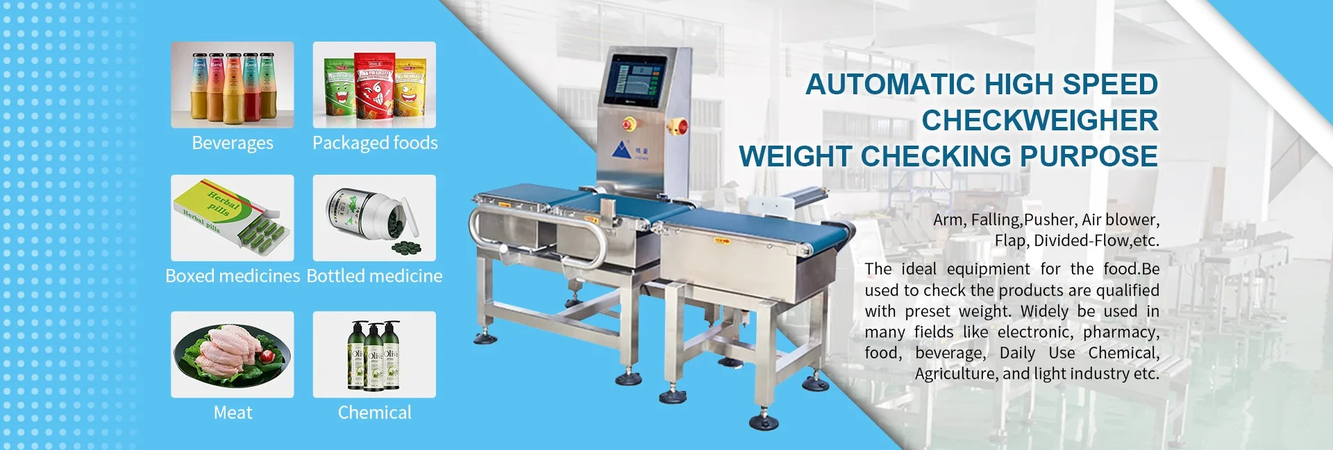 Zhongshan Jingliang Weighing Instrument Manufacturing Co., Ltd. - Checkweigher; Weight Sorting Scale
