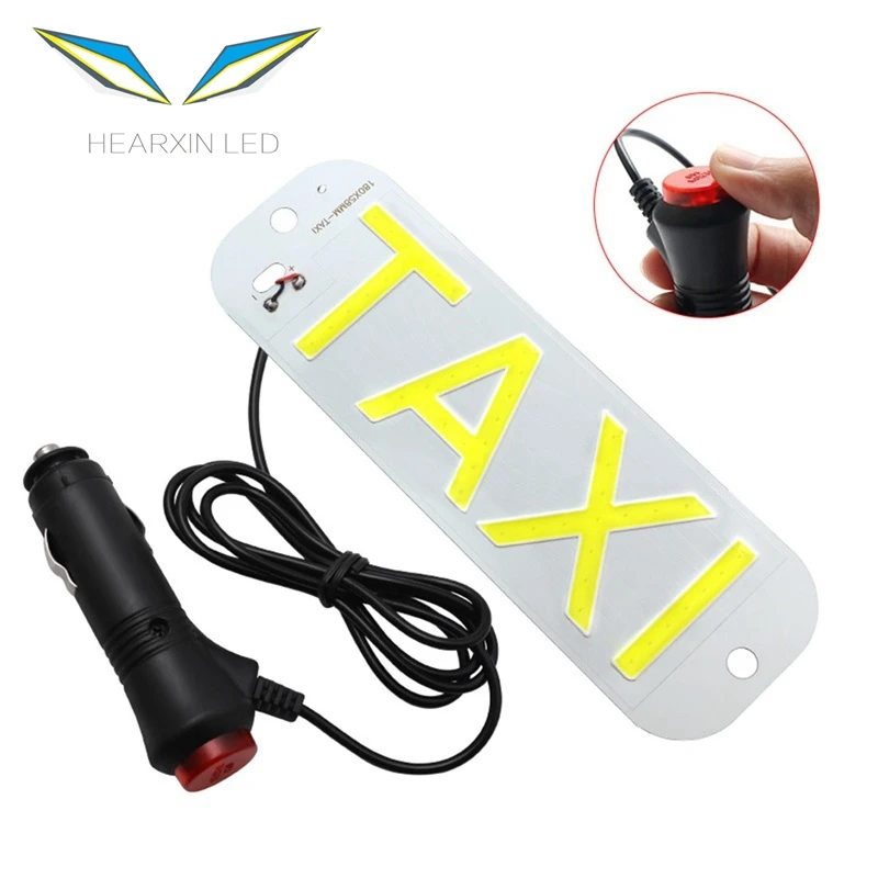 Taxi Led Car Windscreen Cab Indicator Sign Lamp LED COB