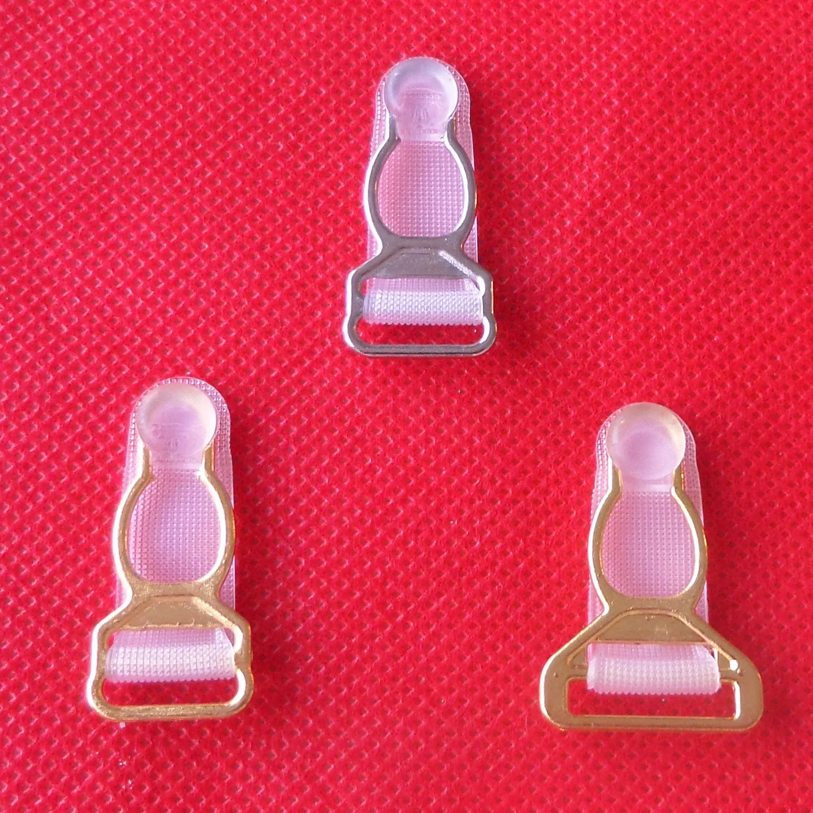 15mm Golden Female Metal Garter Clip - Buy Garter Belt Clip suspender ...