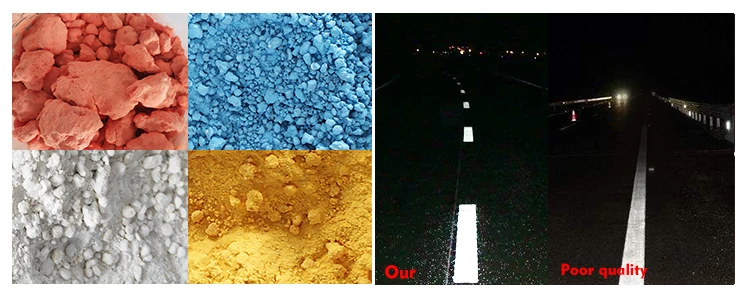 Epoxy Berger Reflective White Thermoplastic Road Marking Paint - Buy ...