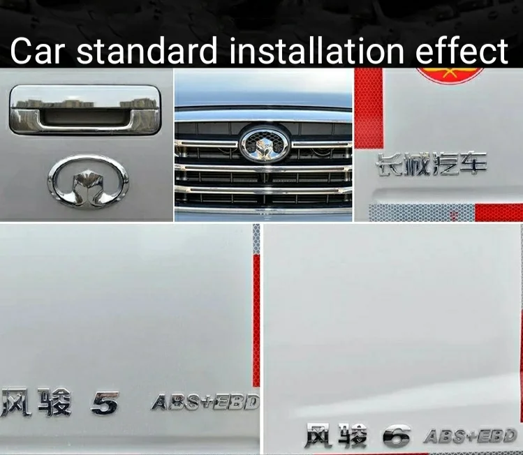 3d Plastic Logo / Custom 3d Car Emblem / Abs Chrome Car Badge - Buy ...