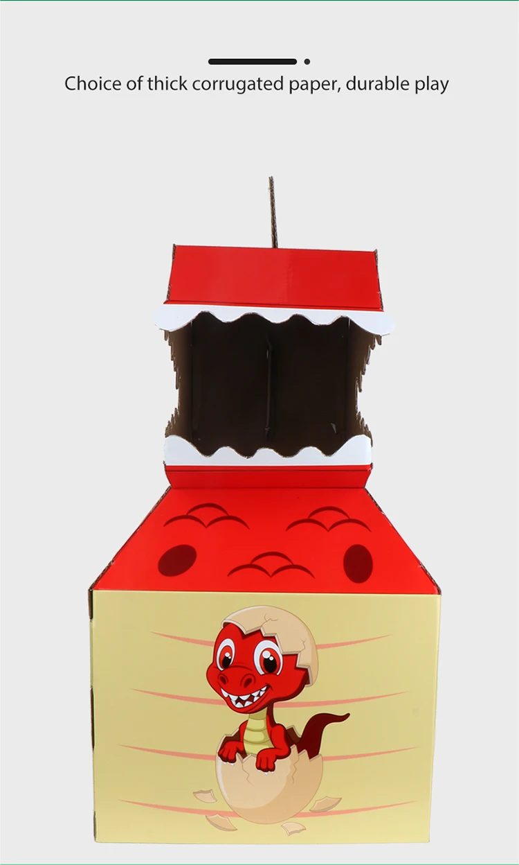 Children's Animal Role Play Wearable Cardboard Dinosaur - Buy Animal ...