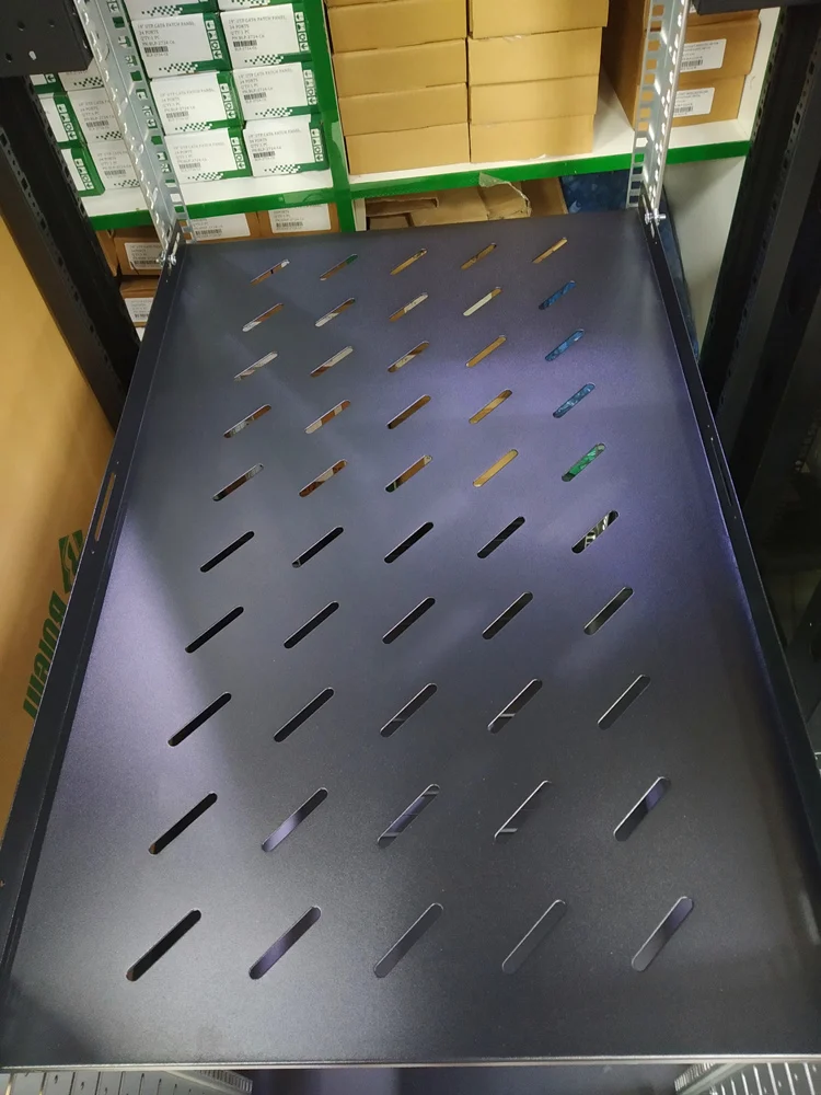 High Quality 19'' 600mm 800mm 1000mm Depth Network Cabinet Fixed Tray 1 ...