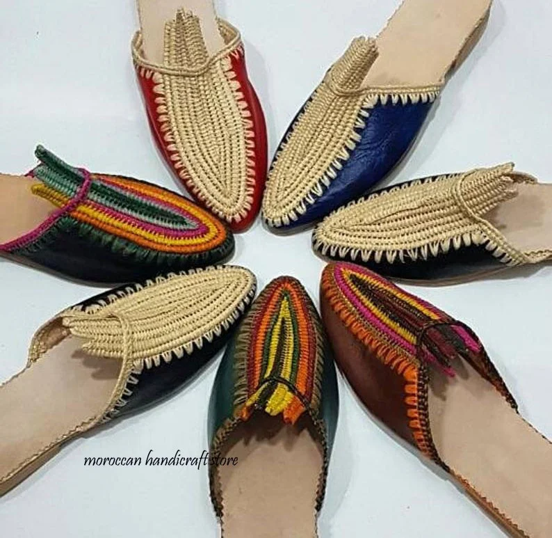 Shop Handmade Raffia Shoes - Stylish & Comfortable Slippers