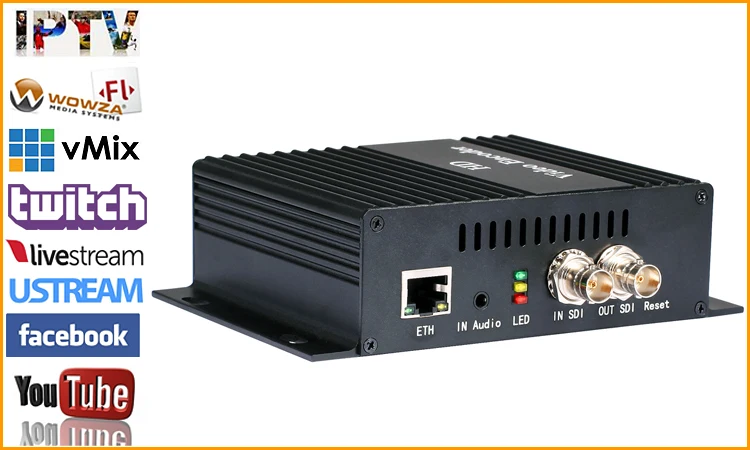 Uray H.264 Sd Hd 3g Sdi To Ip Srt Encoder Hd-sdi Video Streaming ...