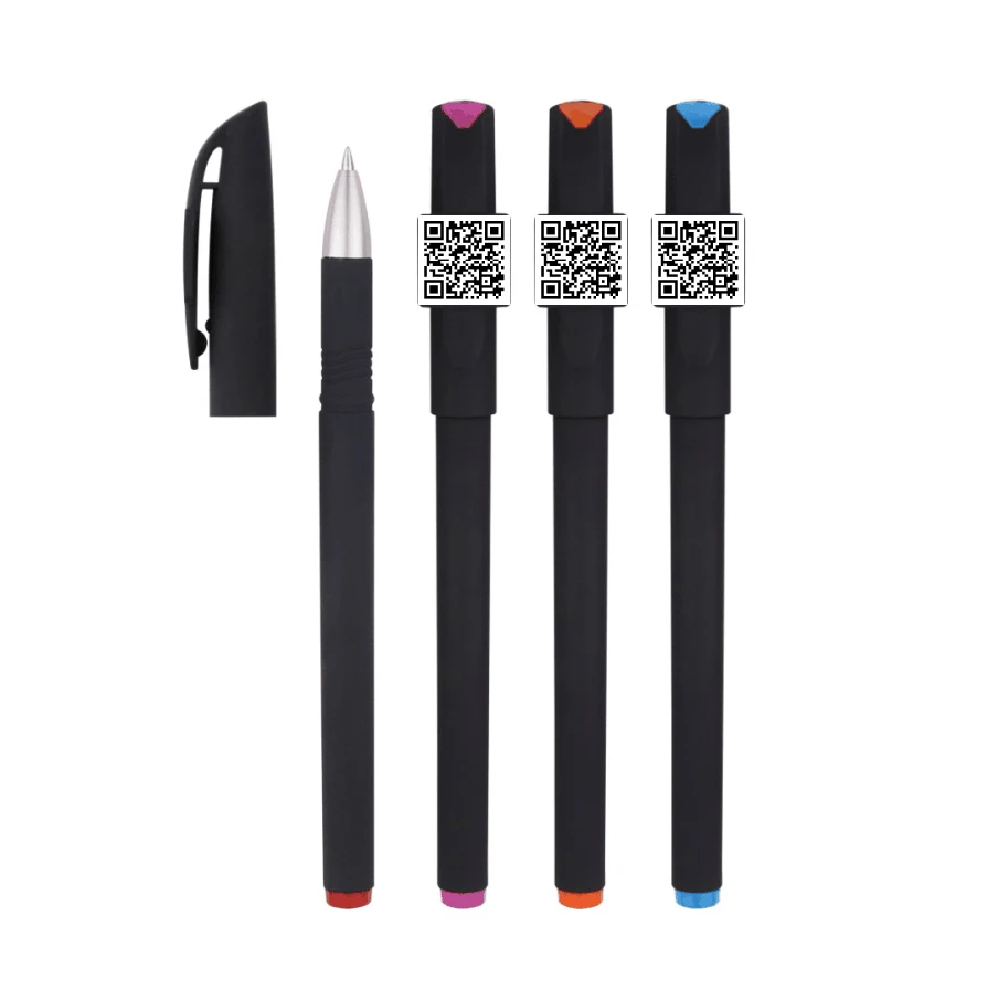 Jh Wholesale Promotional Qr Code Plastic Gel Ink Pen With Custom Logo ...