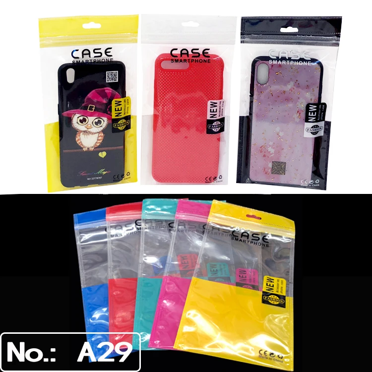 Phone Case Packaging Clear Packaging Bag For Mobile Phone Case Custom ...