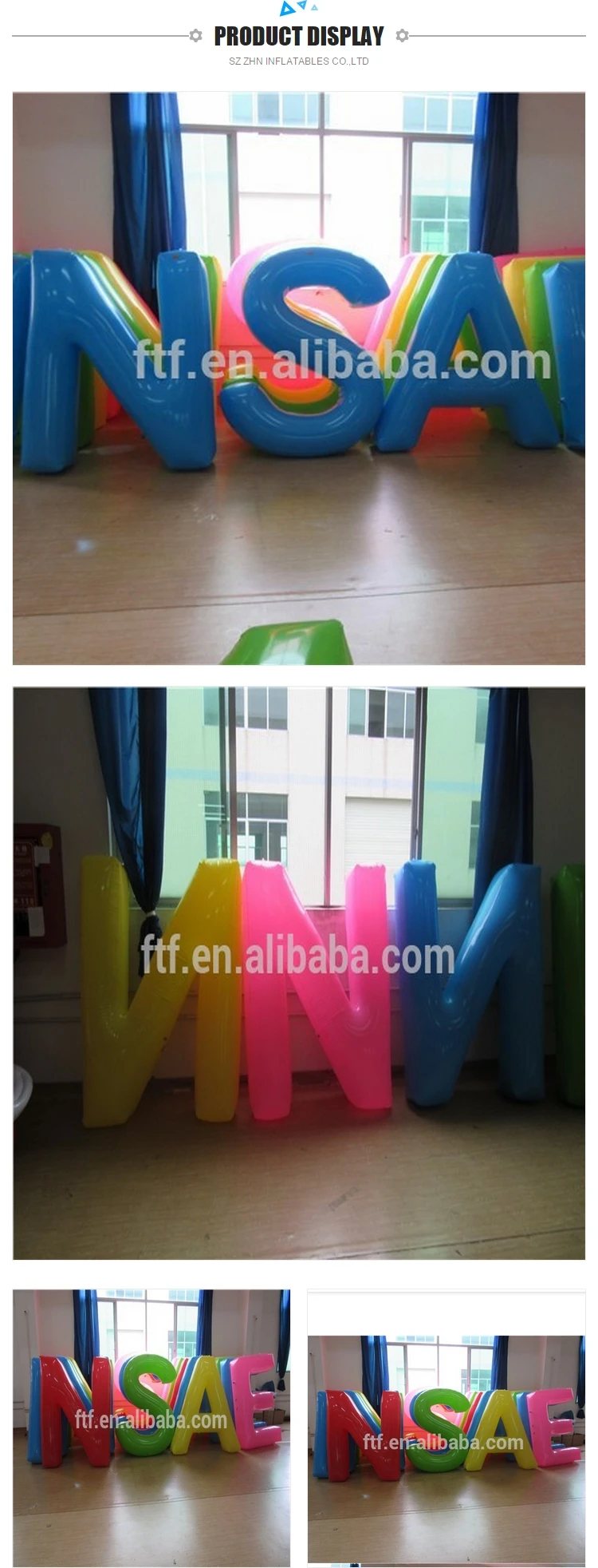 Big Inflatable Letter - Perfect for Advertising Promotions