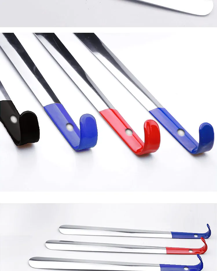 Metal Shoe Horn Long Handle Metal Shoehorn Stainless Steel Shoehorn ...