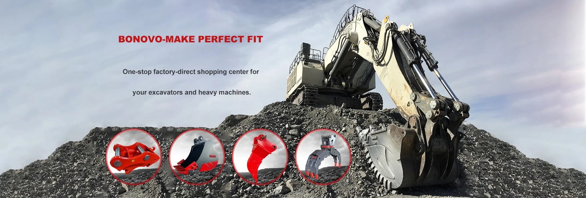 Xuzhou Bonovo Machinery & Equipment Co., Ltd. - Excavator Bucket/Ripper ...