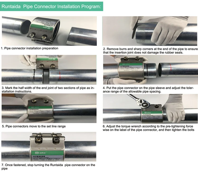 Pipe Bandage - Efficient Leak Repair Clamps for Water, Gas, and Oil