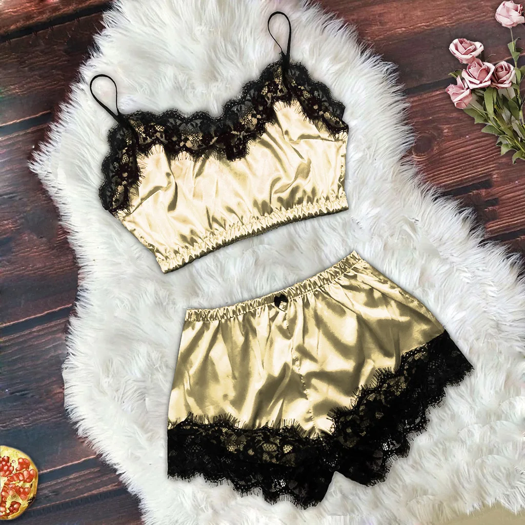 Hot Selling Night Wear Nighty Lingerie Set Home Ladies Nighty Sleep ...