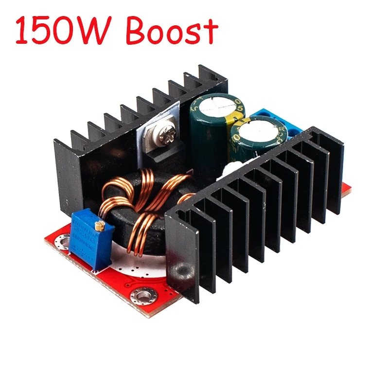 150w Dc-dc Boost Converter Step Up Power Supply Module 10-32v To 12-35v ...