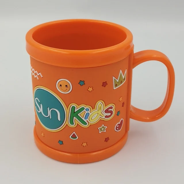 Wholesale Cute Soft Pvc Wrap Personalized Cup Plastic Mug For Kids ...