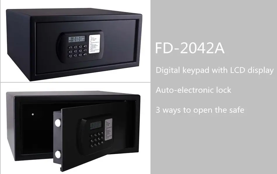 FD-2042A High Security Safety Deposit Safe Box For Home, Digital Lock ...