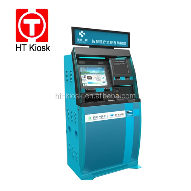 Foreign Currency Exchange Machine With Cash Recycler Customized Color ...