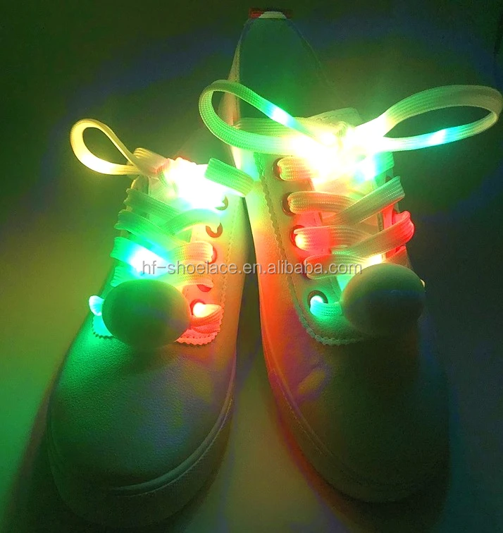 Wholesale Glow Dark Luminous Glowing Shoe Laces Light Flashing Platube ...