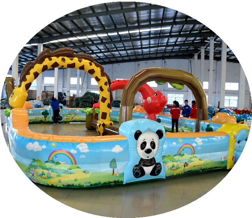Inflatable Racing Rally Lane Go Kart Inflatable Race Track From China ...