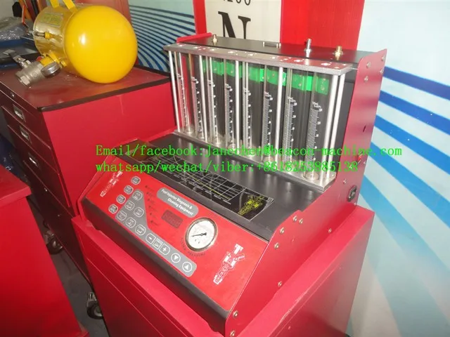 8 Cylinder Diesel Injector Cleaning Machine Bc-8h Electronic Fuel ...