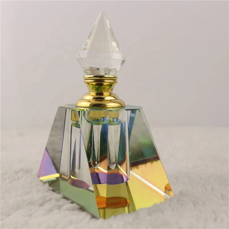Unique Style K9 Crystal Pyramid Shaped Perfume Bottle