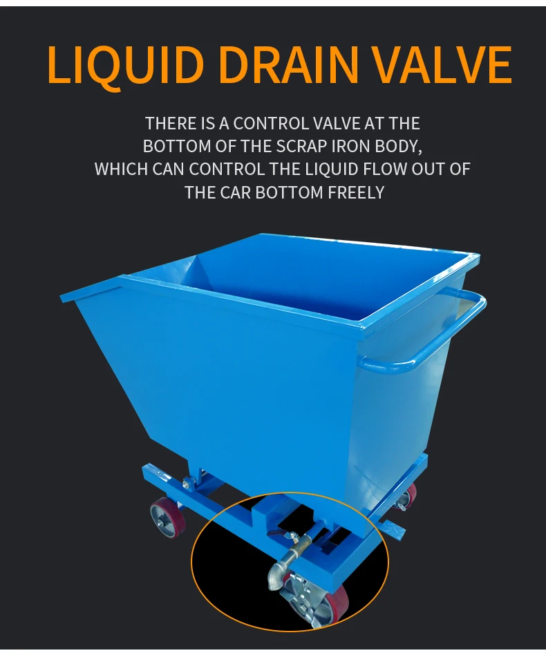 Industrial Recycling Waste Scrap Dumpster Hopper Container