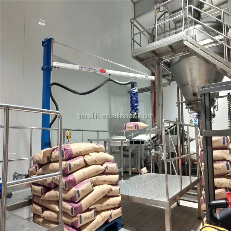China Manufacturer 50kg Bags Handling Vacuum Tube Lifter For Sale - Buy ...