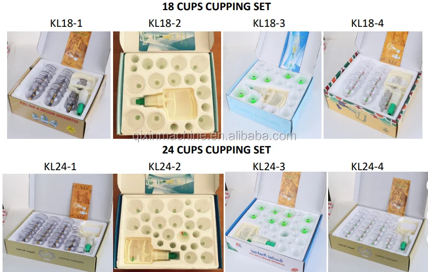 Hijama Cups - Efficient Massage and Body Therapy Tools