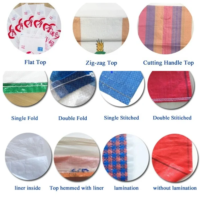 25kg PP Plastic Bag Laminated - Customizable Heat Seal, Gravure ...