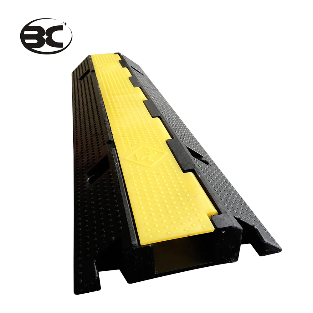 Outdoor Speed Hump Big Channel Ramp Flip-open Cable Ramp - Buy Event ...