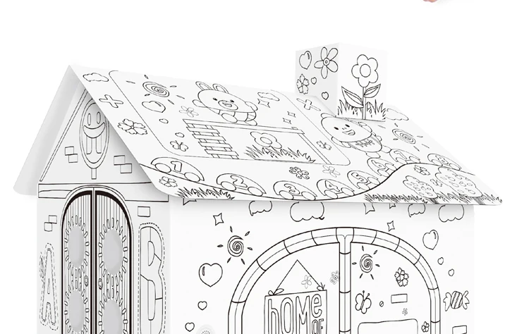 How To Draw And Paint Kids Playhouse Learning Coloring