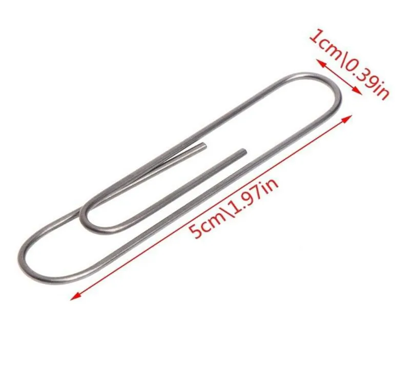 Metal Magic Prop Mind Self Bending Paperclip Magic Toys Illusion ...