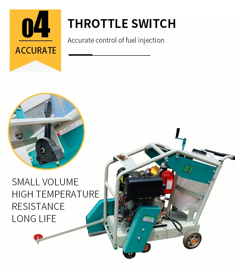 Factory Supplier Road Construction Equipment Saw Cutter Asphalt Floor ...