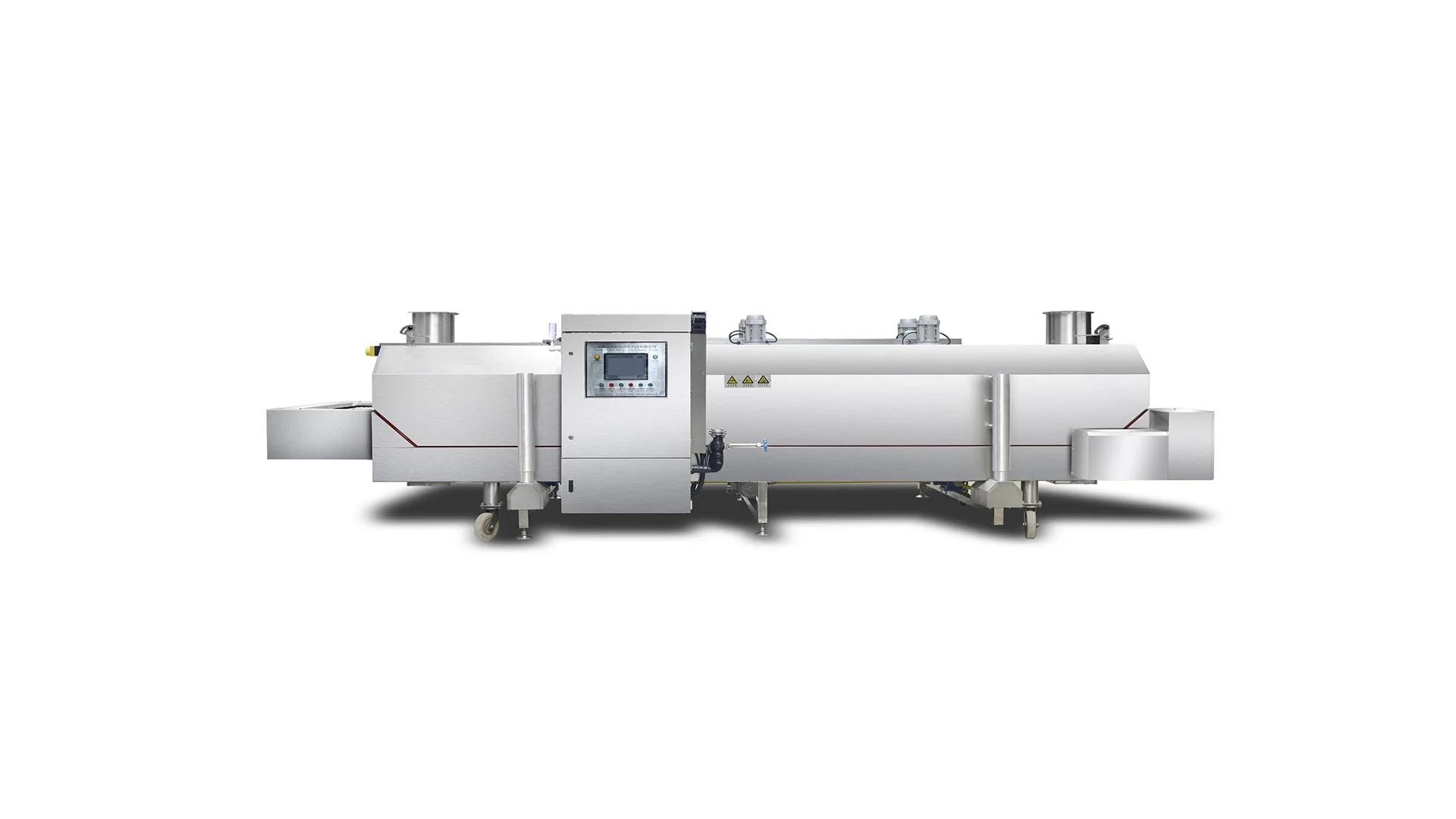 500kg/hour Stainless Steel Blast Freezer Compressor Quick Iqf Tunnel ...