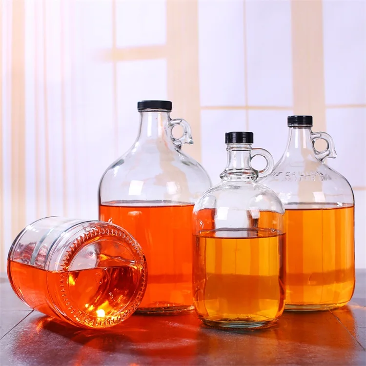 Shop Our Clear Glass Beer Growlers - Perfect for E-liquids