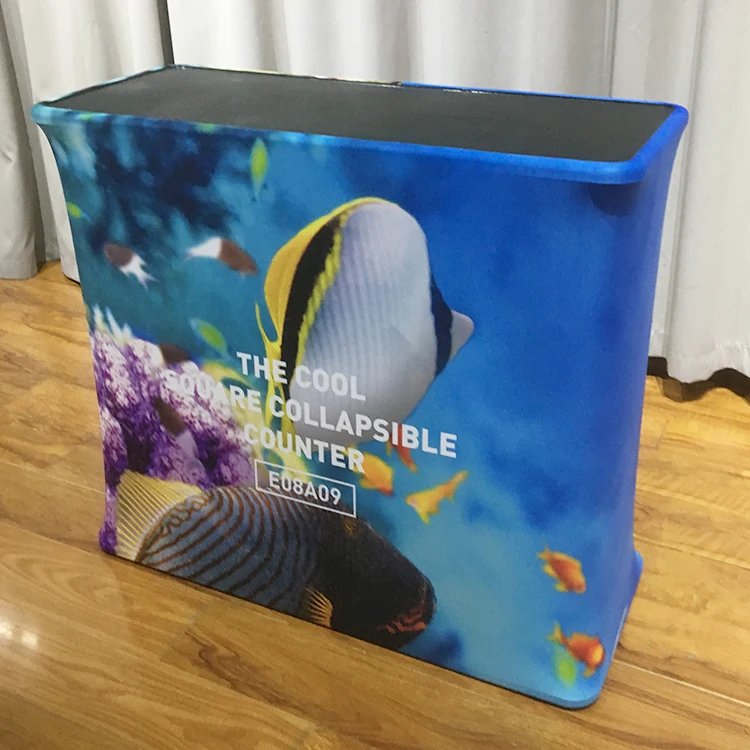 Exhibition Booth Tension Fabric Display Stand Trade Show Backdrop Stand ...