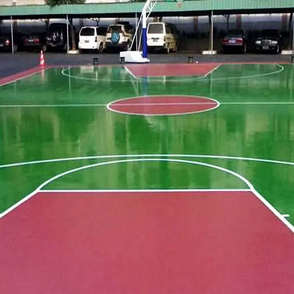 Industrial Premixed Green Epoxy Resin Floor Coating Kit