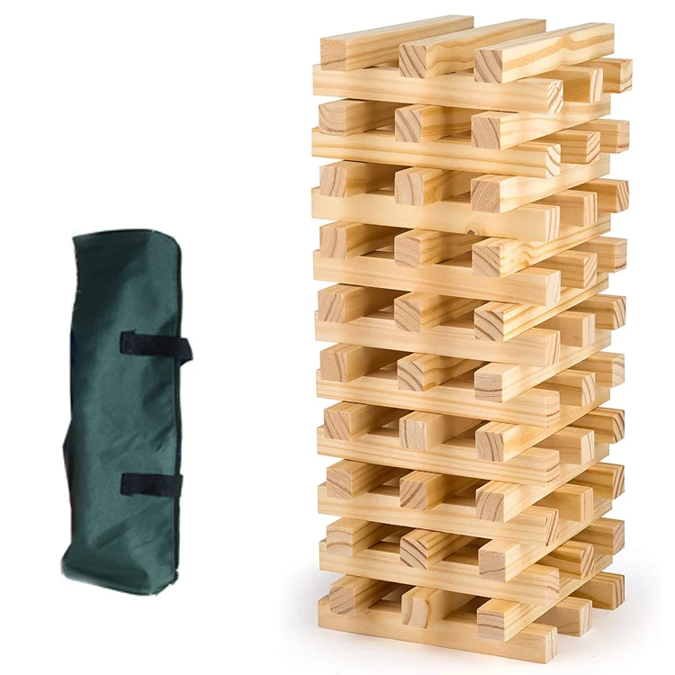 Jumbo Wooden Blocks Outdoor Family Garden Stacking Game - Buy Jumbo ...